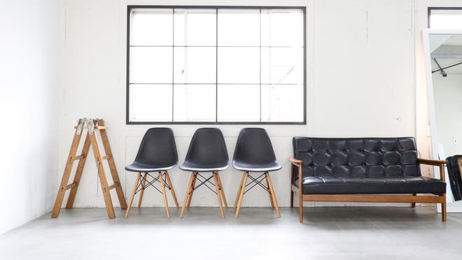 吹抜けのインダストリアルな倉庫型スタジオ。駐車車あり! 2Fはモルタル床と白壁。の写真21