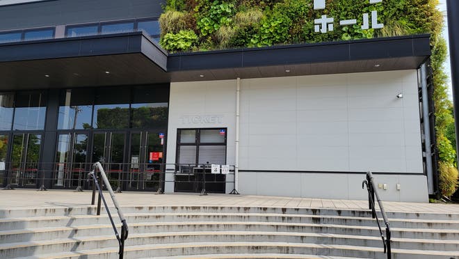 【最寄り駅から徒歩5分】クールジャパンパーク大阪大ホール・中ホールの間にある中庭。の写真14