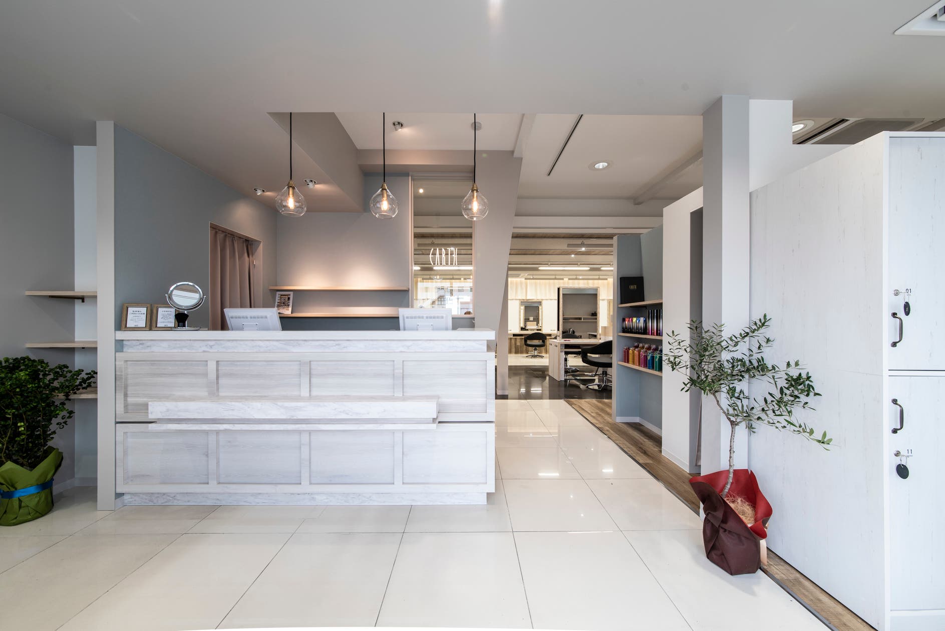 【EARTH 北九州八幡西店】カットオープン席★大型サロンに併設されたレンタルサロン✂︎フリーランス/個人練習/美容業に最適♪の写真7