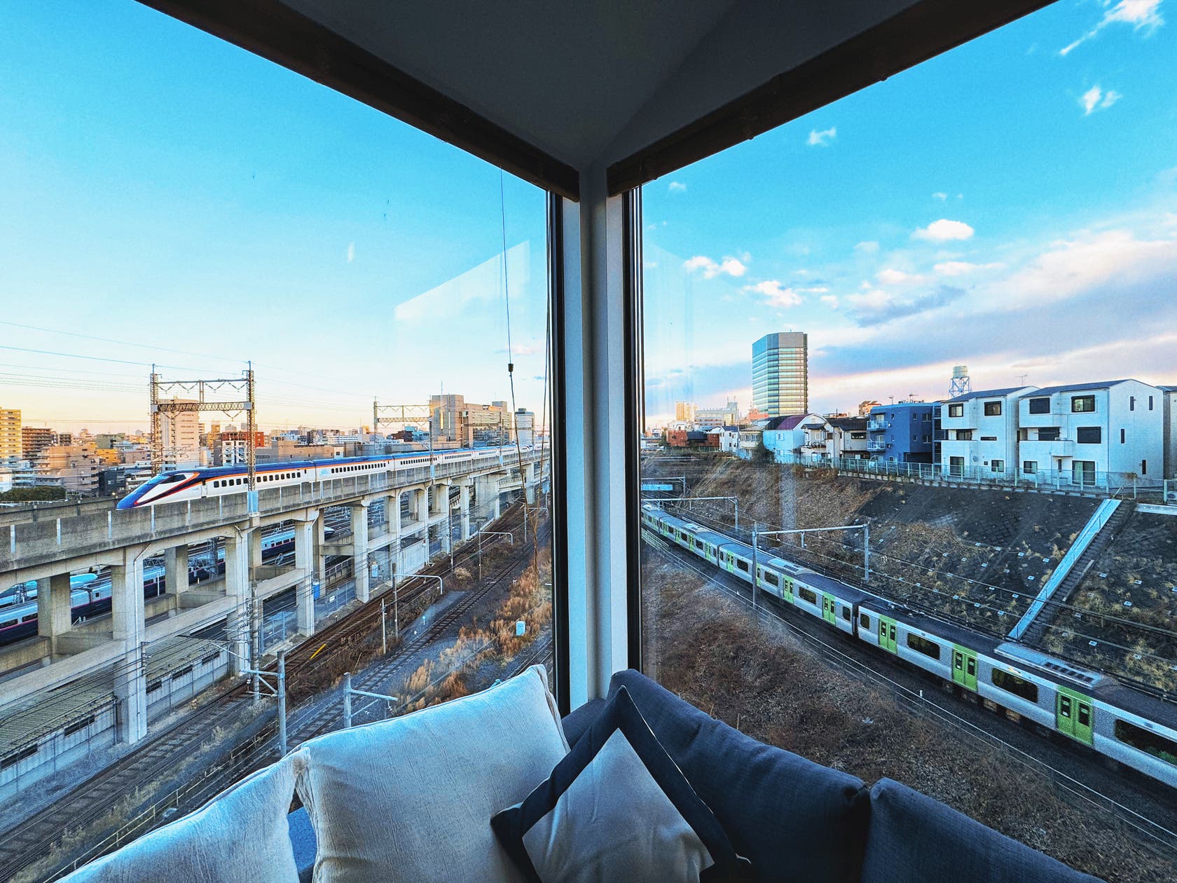 田端駅から徒歩10分 衝撃の鉄道風景の写真12