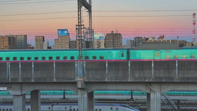 田端駅から徒歩10分 衝撃の鉄道風景の写真18