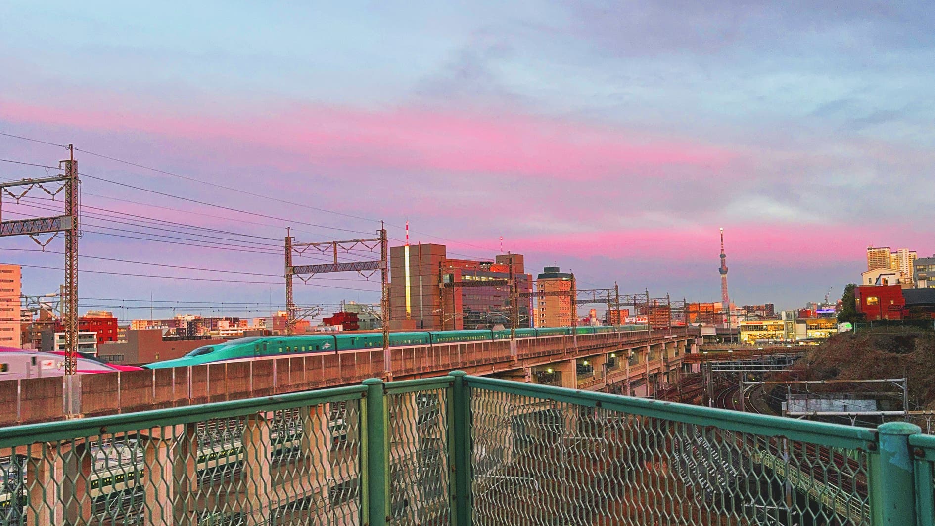 田端駅から徒歩10分 衝撃の鉄道風景の写真1