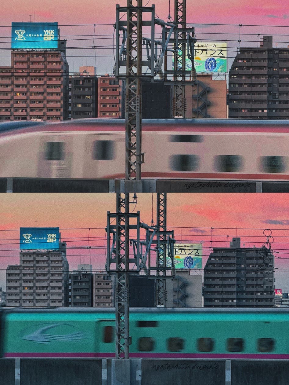 田端駅から徒歩10分 衝撃の鉄道風景の写真26