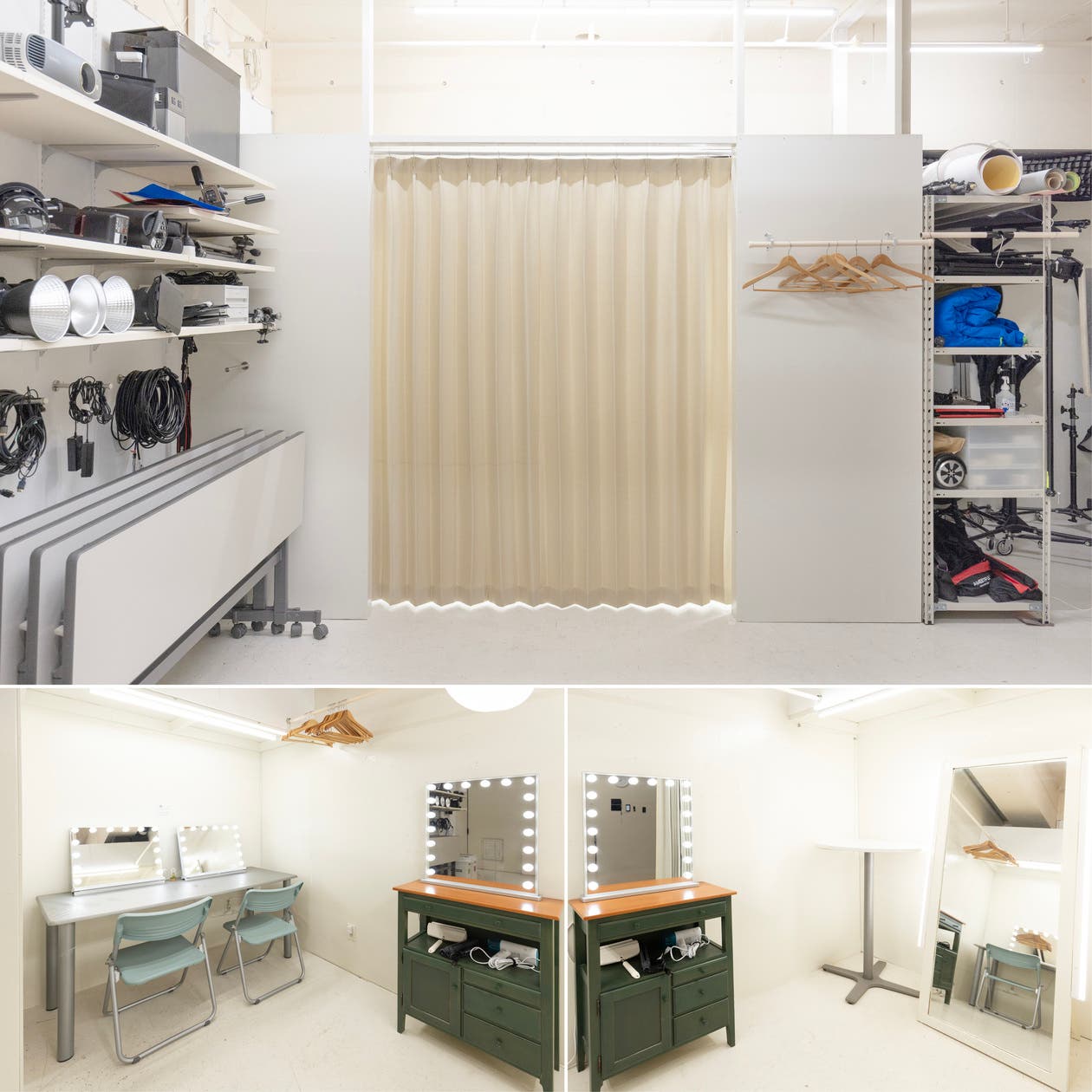 【札幌ビジョンスタジオ】アクセス抜群で電気代込みの幅８M・２面R白ホリゾント撮影スタジオです。の写真4