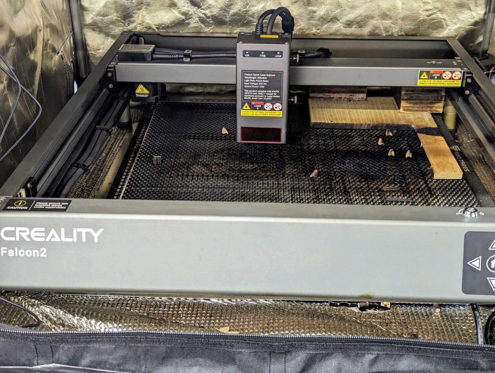 レーザー彫刻機の画像1