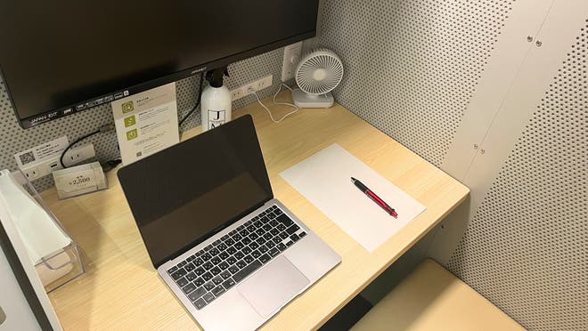 🌟1人テレワーク🌟【学芸大学駅徒歩2分|コワーキング|14PS】個室/無料Wi-Fi/電源/31.5inモニター/24H営業の写真10