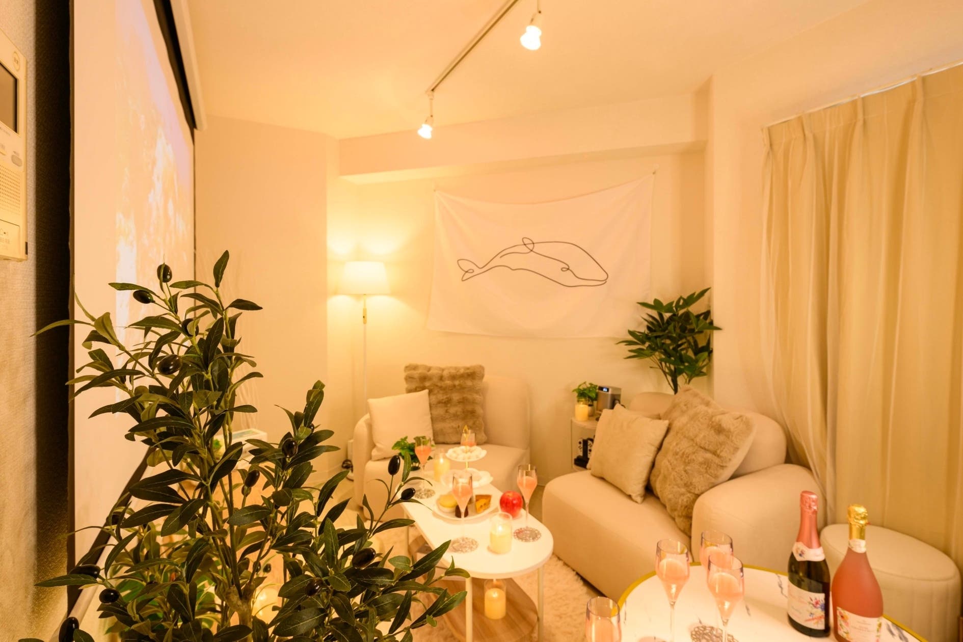 💕韓国っぽ×おうちシネマ🎬Anne💕✨記念日&いつものおうちデート💖✨三ノ宮4分⏳ カップル割引🧡推し活/女子会👀🧡100㌅🎥✨の写真8