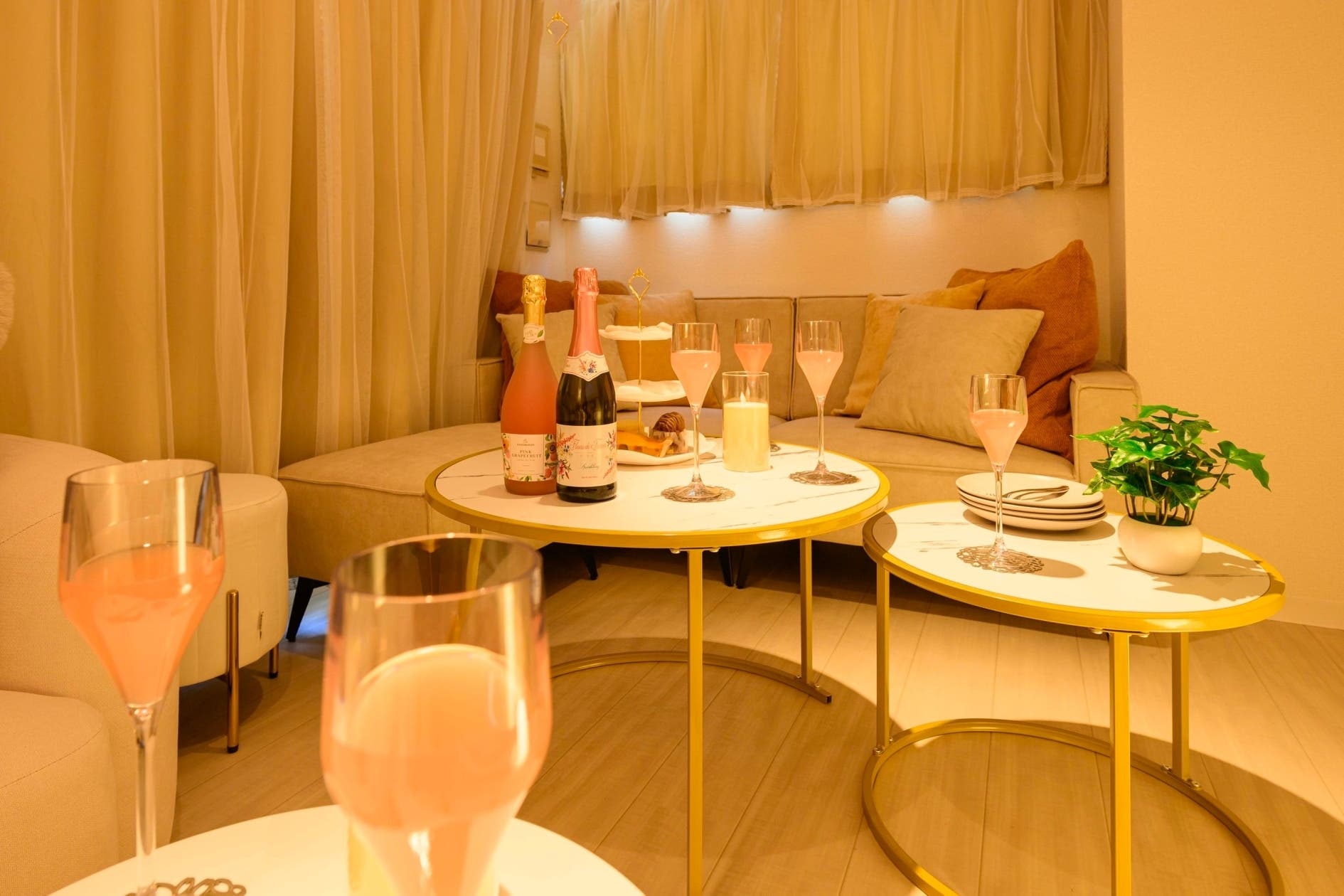 💕韓国っぽ×おうちシネマ🎬Anne💕✨記念日&いつものおうちデート💖✨三ノ宮4分⏳ カップル割引🧡推し活/女子会👀🧡100㌅🎥✨の写真5