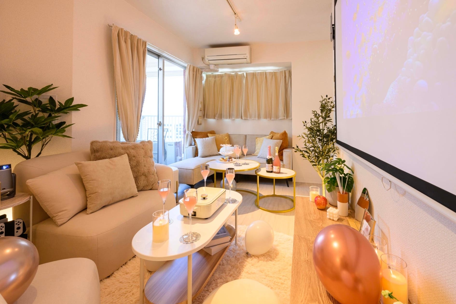 💕韓国っぽ×おうちシネマ🎬Anne💕✨記念日&いつものおうちデート💖✨三ノ宮4分⏳ カップル割引🧡推し活/女子会👀🧡100㌅🎥✨の写真10