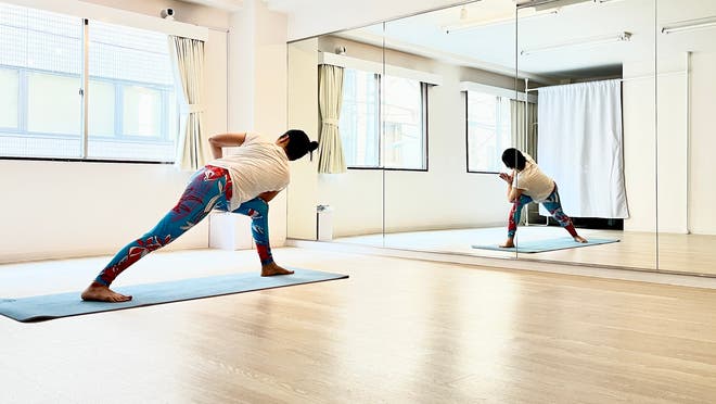 ⭐️東日本駅徒歩3分⭐ ヨガ・ピラティス・撮影・ダンス等| 37㎡ | 縦180cm×幅510cmの大型鏡完備の写真3