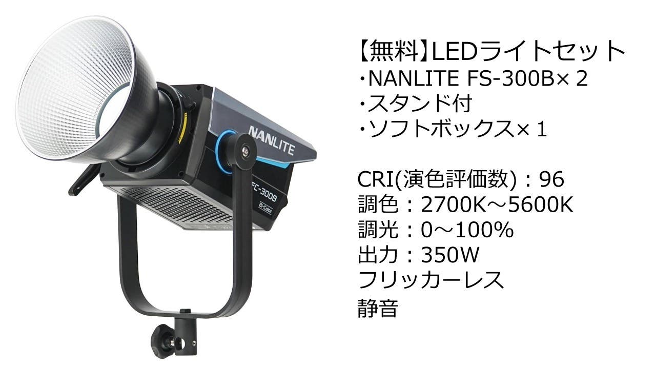 【無料】LEDライトセット×２の画像1