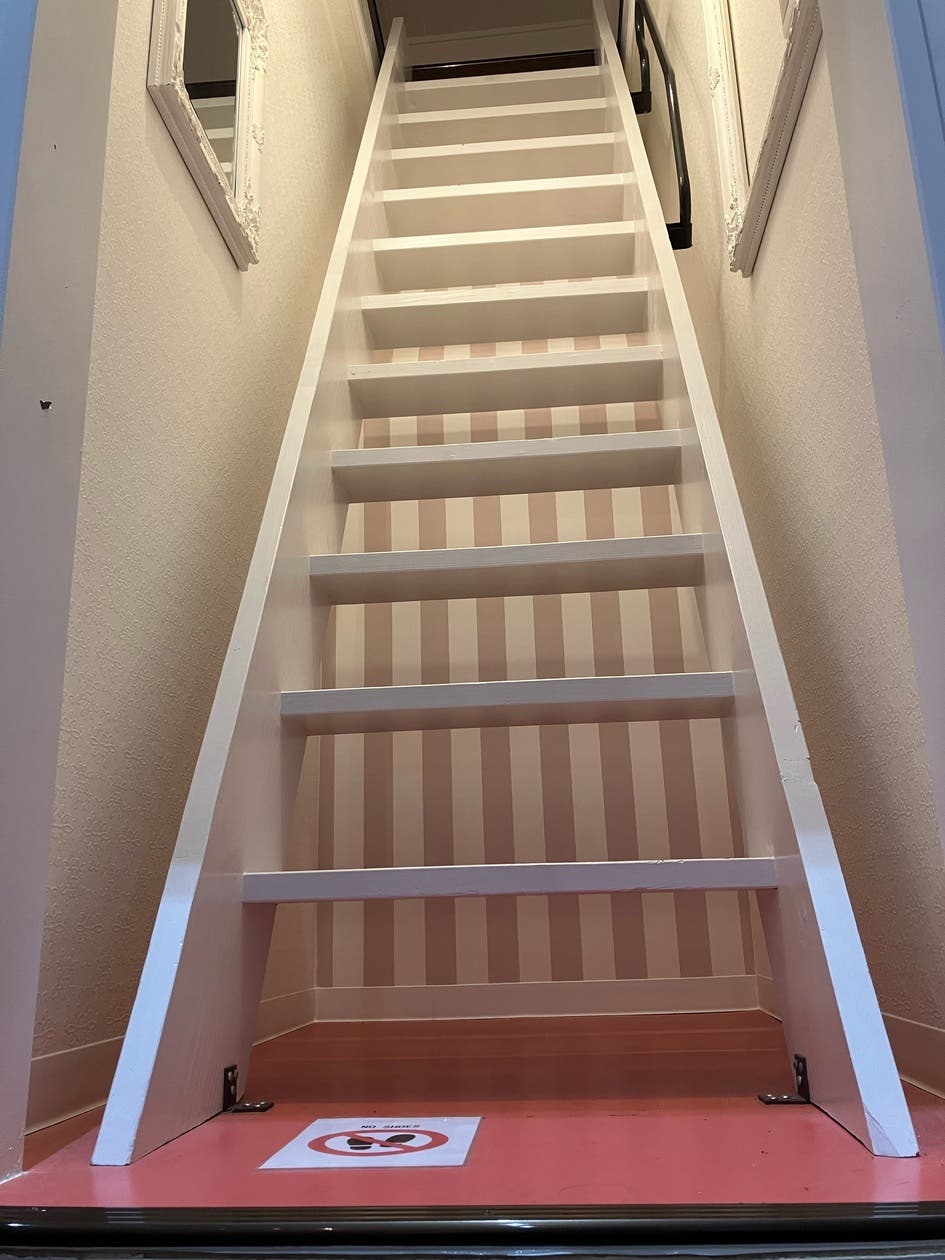 【なんば駅近】ピンク色のロフト部屋♪の写真5