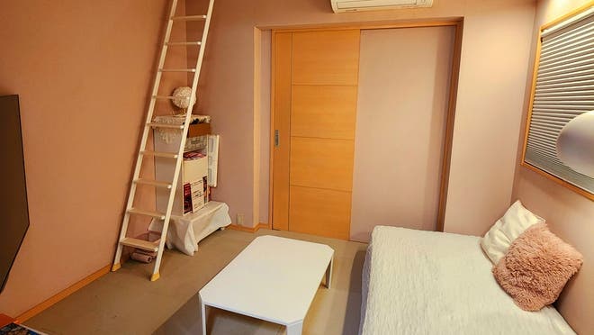 402号室☝️ゴミ処理無料📺️大型TV🍸ロフト付🍳調理器具🙋の写真2