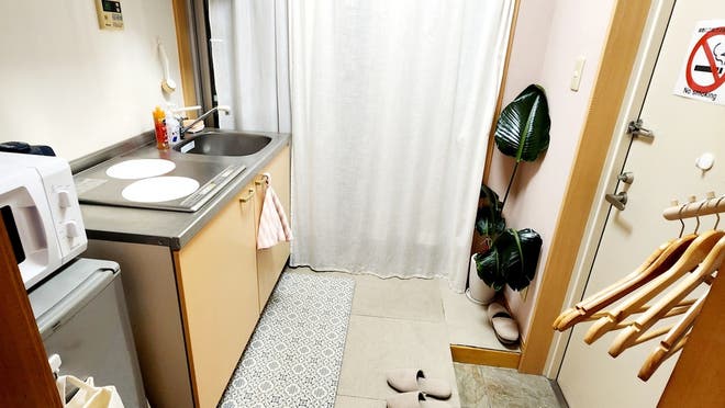 402号室☝️ゴミ処理無料📺️大型TV🍸ロフト付🍳調理器具🙋の写真6