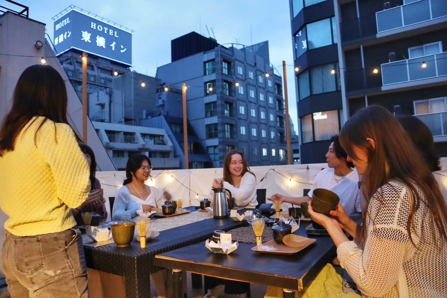 「御堂筋線」中津駅より徒歩30秒！BBQができるルーフトップテラスの写真6