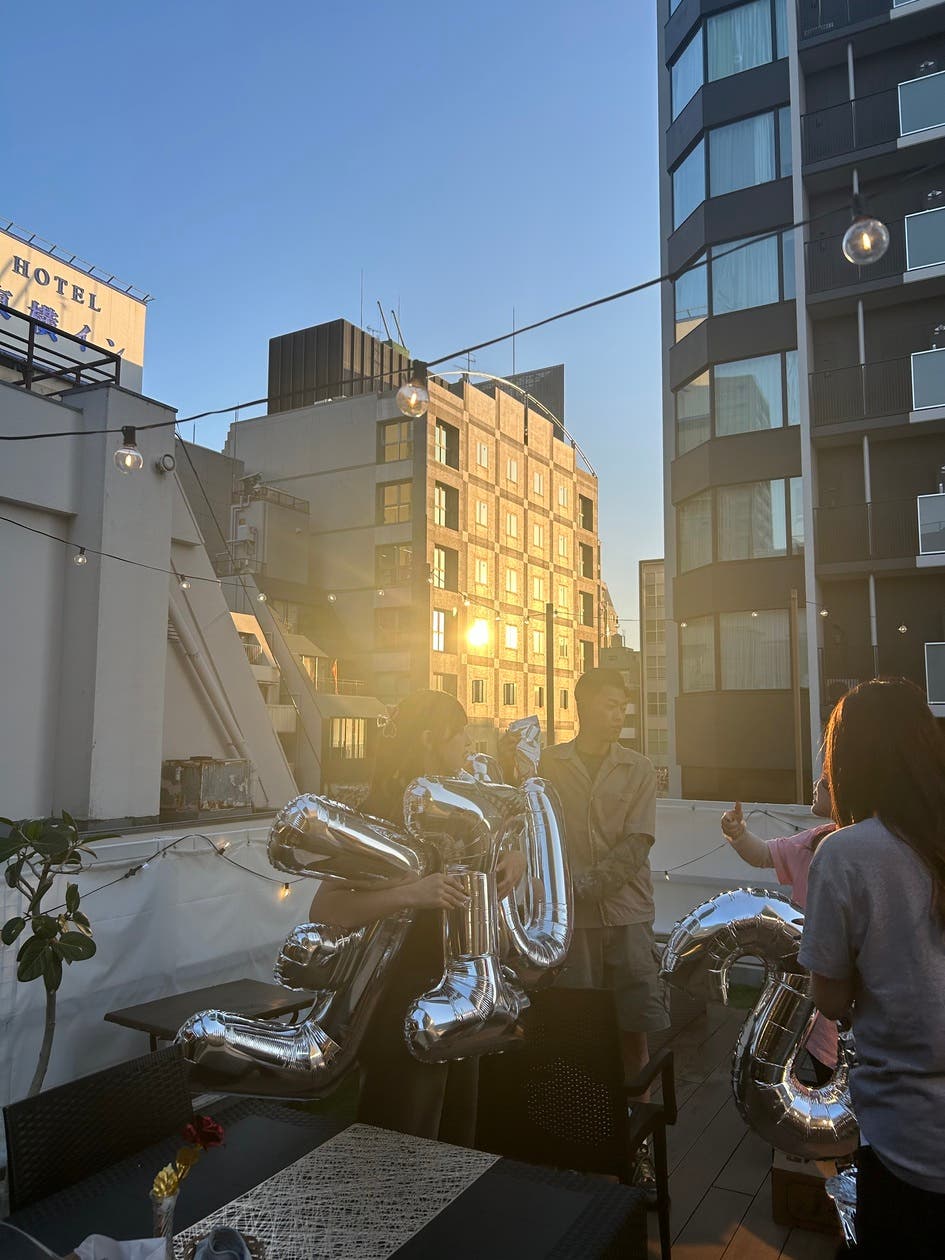 「御堂筋線」中津駅より徒歩30秒！BBQができるルーフトップテラスの写真7