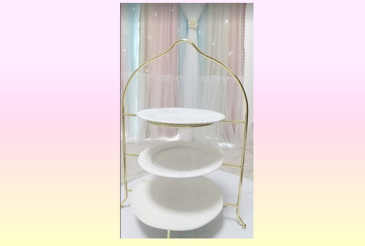 アフタヌーンティー用３段プレートの画像1