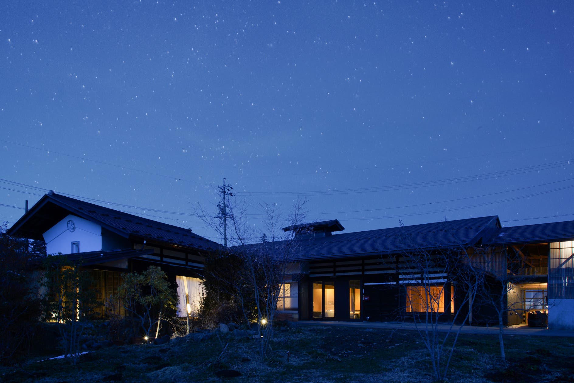 建築を感じる古民家、古民家宿コロクの写真2