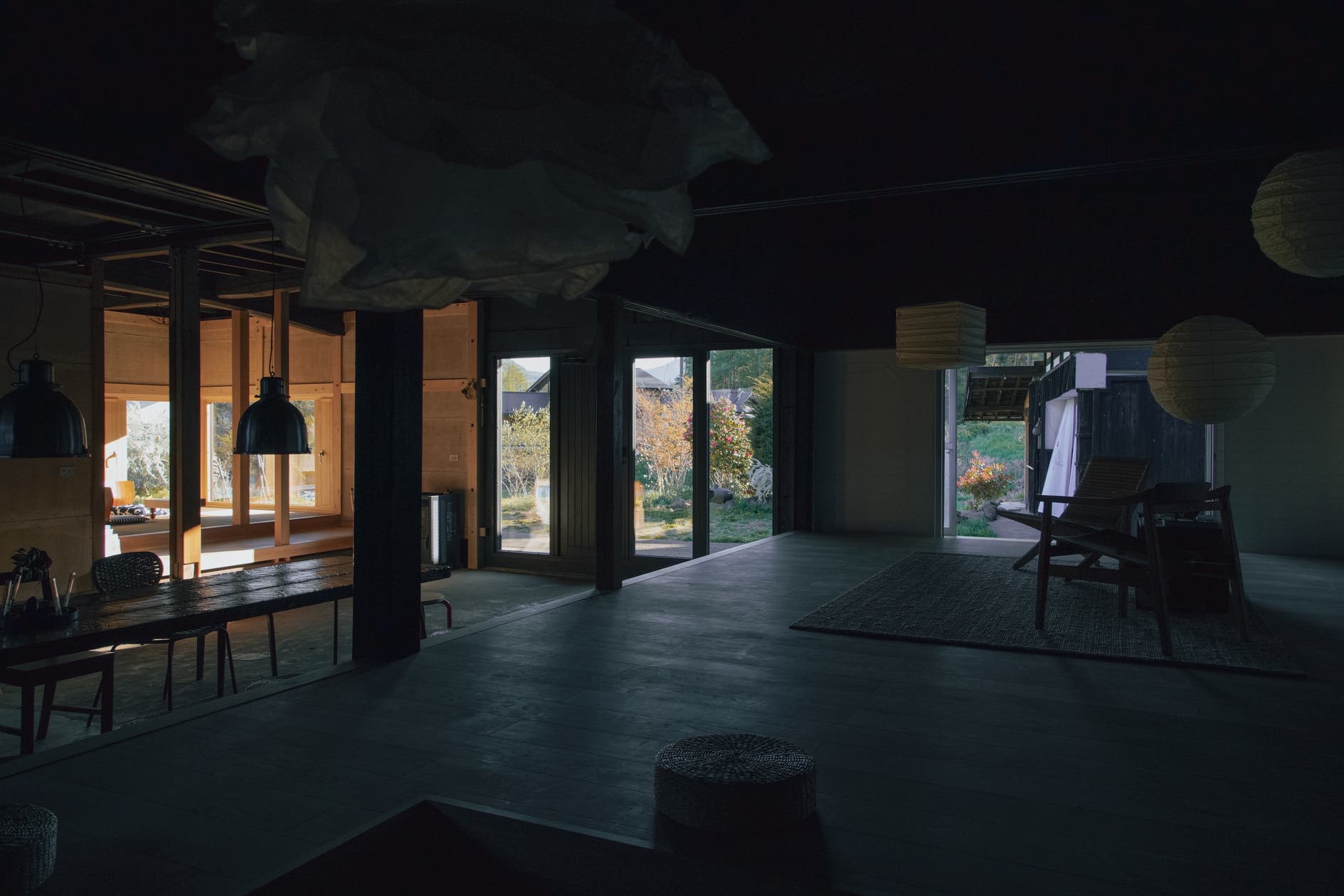 建築を感じる古民家、古民家宿コロクの写真4