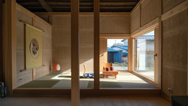 建築を感じる古民家、古民家宿コロクの写真5