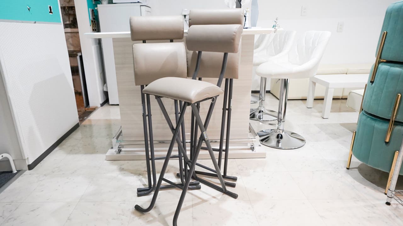 ⑪折りたたみチェア（3脚）の画像1