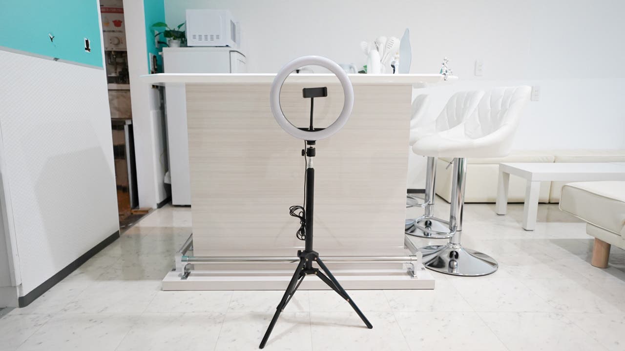 ⑫LEDリングライトの画像1