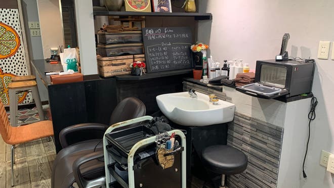 駅近2路線徒歩5分圏内、アットホームな美容室設備付き、マッサージベッド、カフェカウンター付きレンタルサロン‼︎の写真8