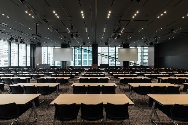 【ベルサール御成門タワー】3F HALL全体の写真2