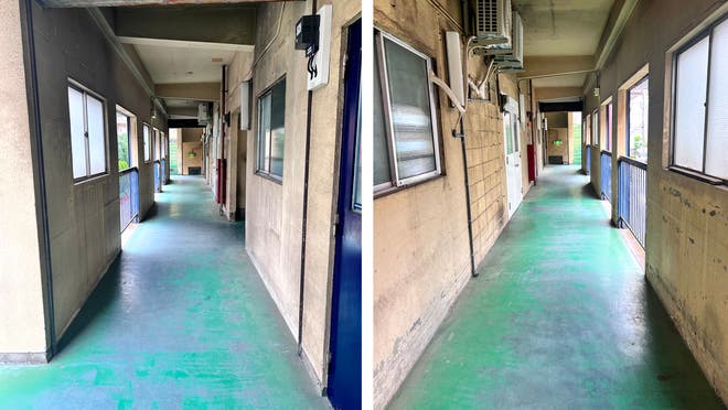 撮影機材無料&広いスペース 3面Rの本格白ホリゾント【N1スタジオ】神楽坂に天高3.5m/80㎡ モルタル床あり&レトロな倉庫の写真8