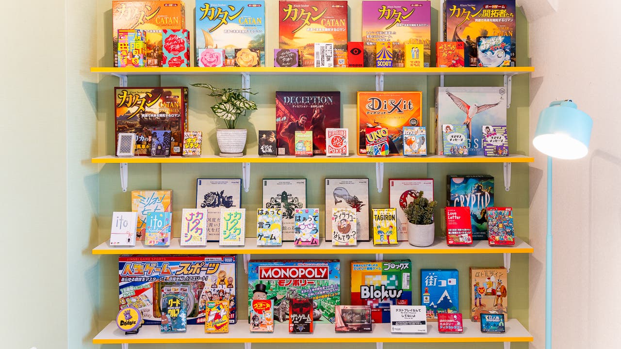 ボドゲ五反田1号店🌟ボードゲーム60種類🎲プロジェクター📽️大画面TV📺光回線の写真6