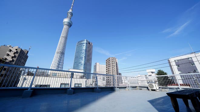 2025年7月更新 屋上&白壁2フロア モルタル床のシンプルな空間!無料撮影機材も充実!! 屋上(白壁)も使えます。の写真9