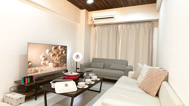 【高田馬場1分】2024リニューアル✨ルームルーム🎉大型📺 ゲームネトフリ・アマプラ高速wifi✨パーティ・テレワーク😊の写真4