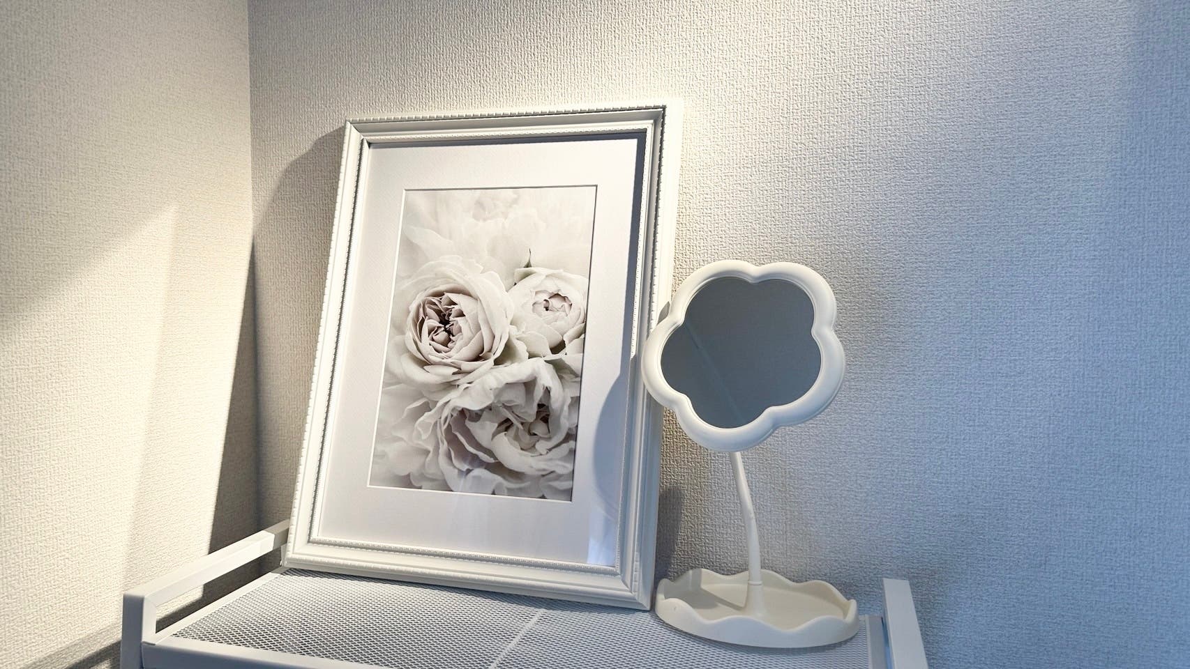 真っ白インテリア🤍クリスマス小物多数🎄✨120㌅大型スクリーン📽️3色変化LED照明✨ゴミ捨て無料！の写真13