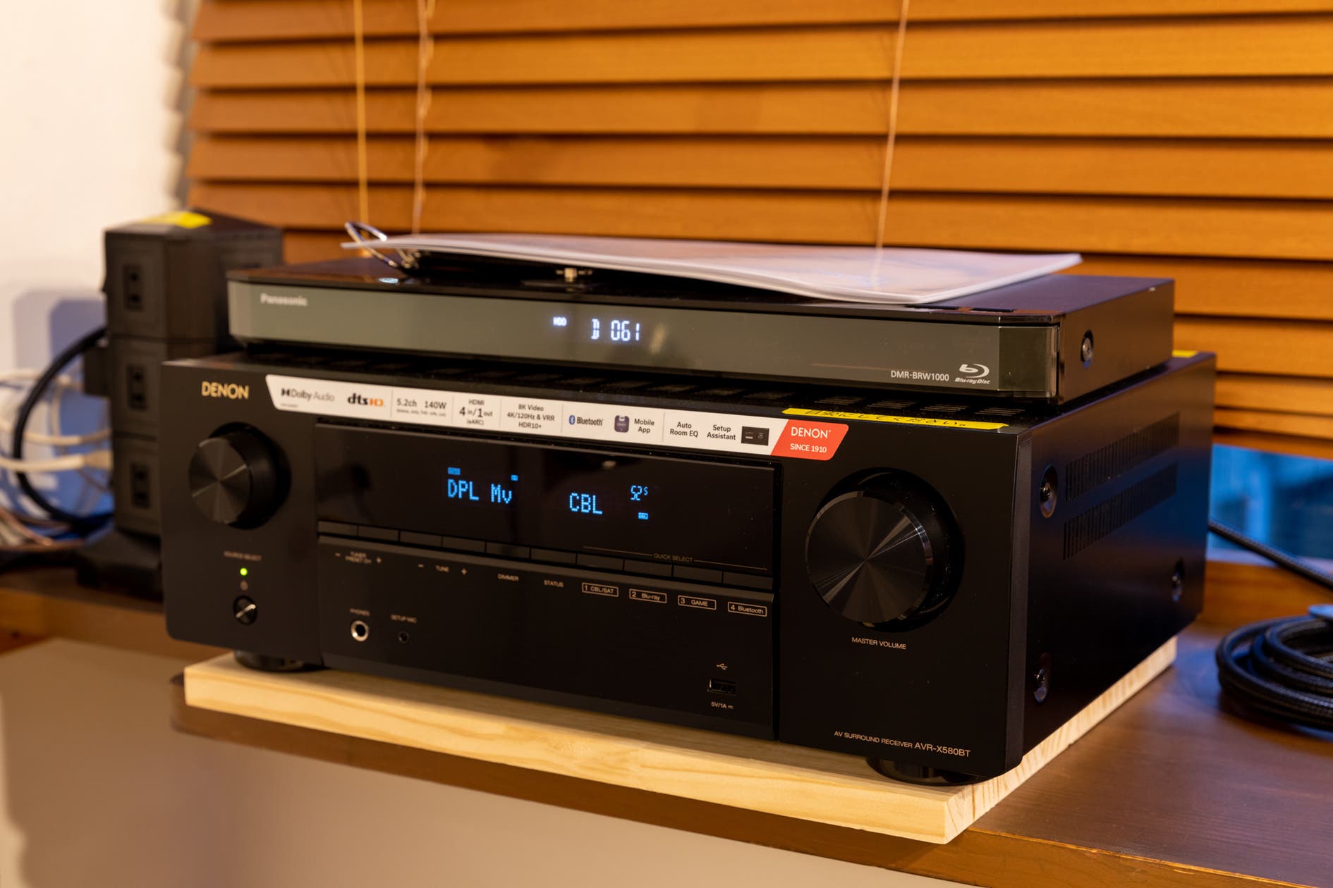 AVアンプ、スピーカーセットの画像1