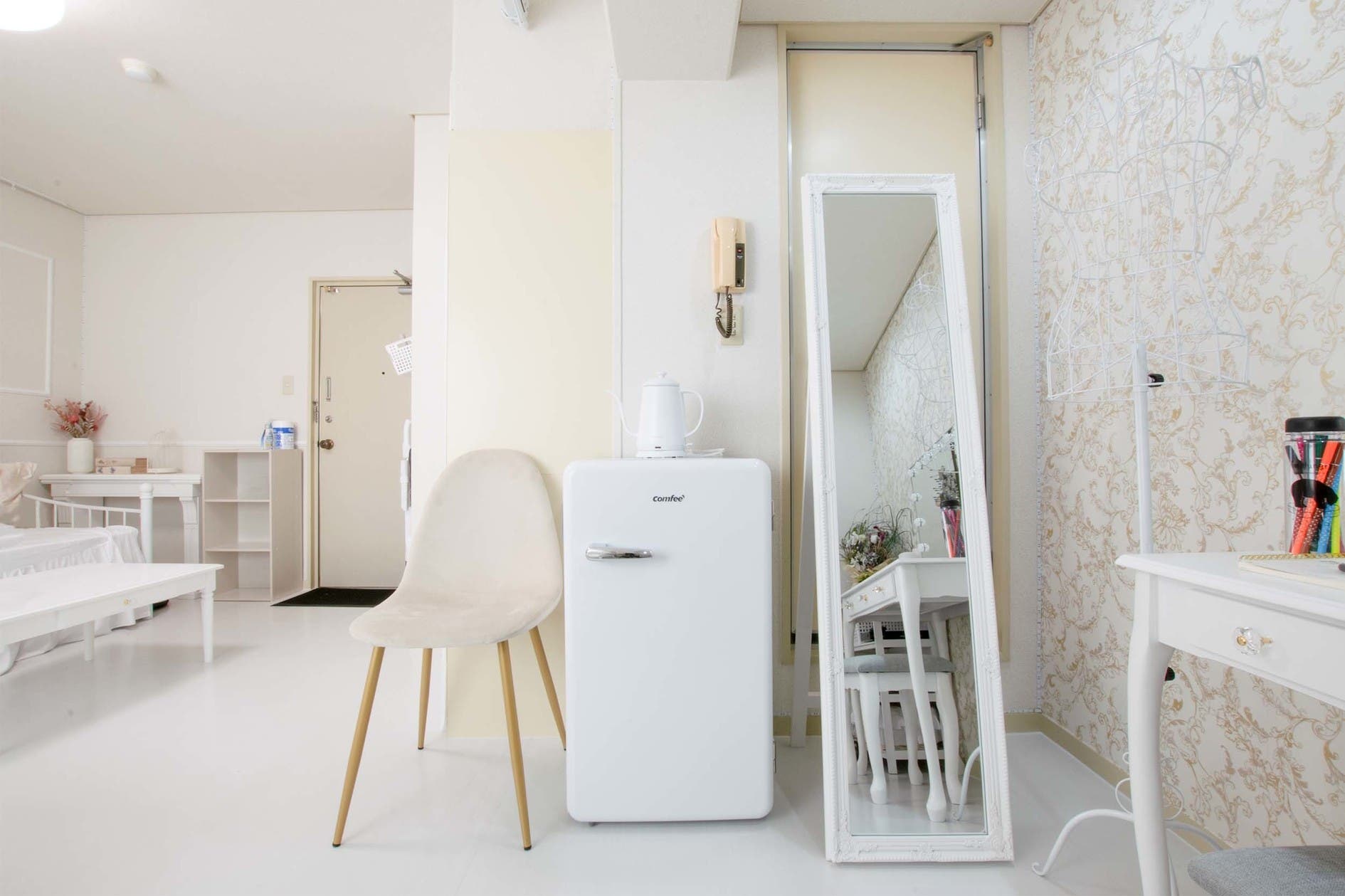 ドレッサー、女優ミラー、姿見鏡の画像3