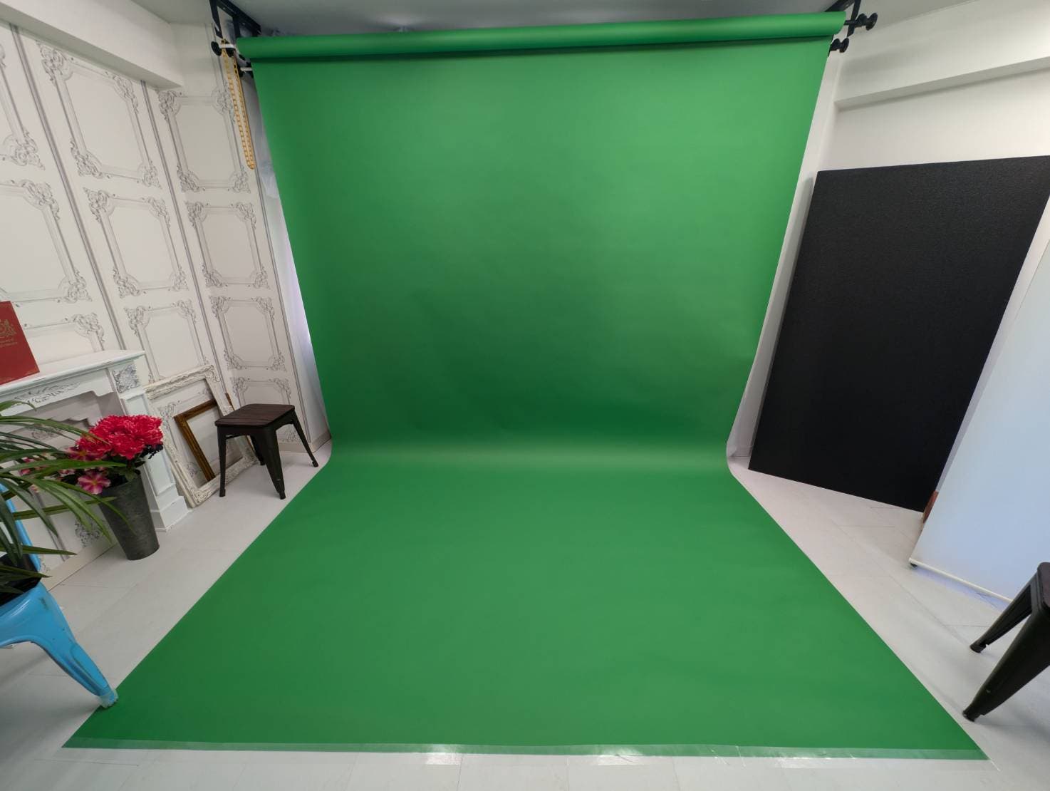 グリーンバックスクリーンの画像1