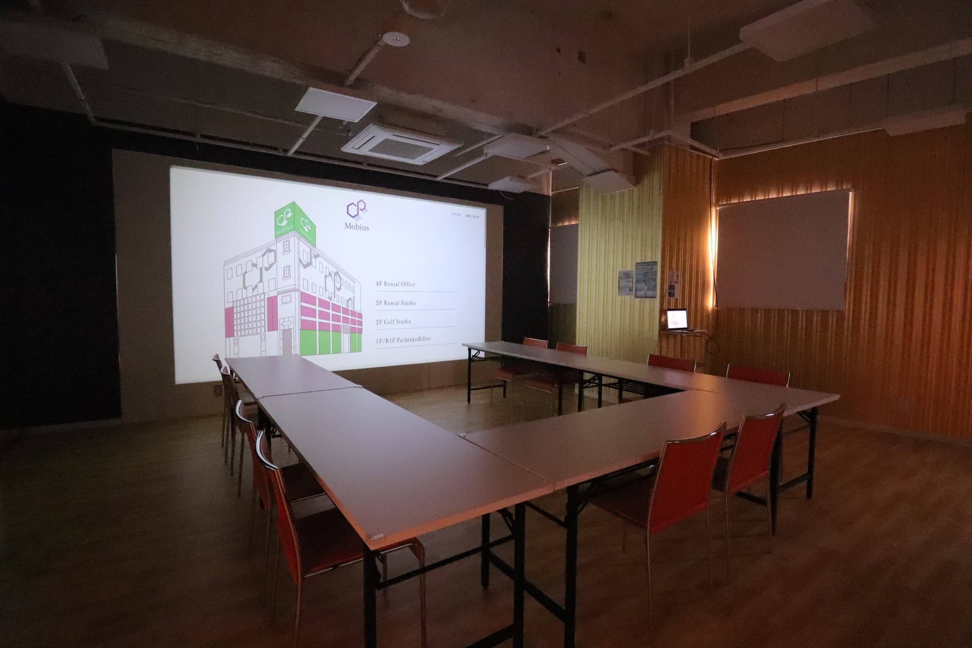 【料金値下げ】【駅徒歩1分の駅チカ】プロジェクター備え付け♪・パウダールーム完備♪無料オプション品多数♪【スタジオE】の写真4