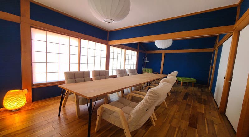 🌜️NEW OPEN🌛🉐 代々木八幡駅徒歩3分/大人の隠れ家/和カフェのような会議室/デートも💗/ライブ後も24時間営業