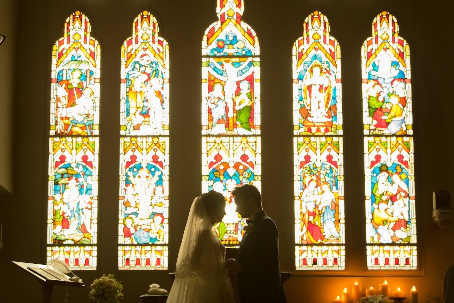 【 貸切チャペル 】京都の街中にあるステンドグラス輝く大聖堂（演奏会/コンサート/MV撮影）の写真9