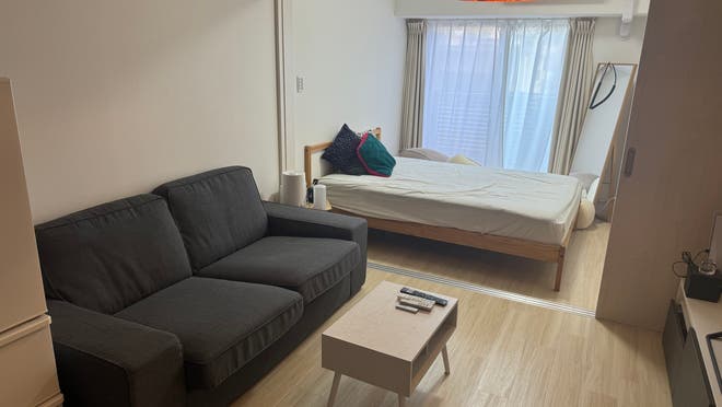 🐙新築/駅徒歩1分/梅田徒歩圏/70型TVで映画,ゲーム/鍋,タコパ/おしゃれ部屋🐙の写真2