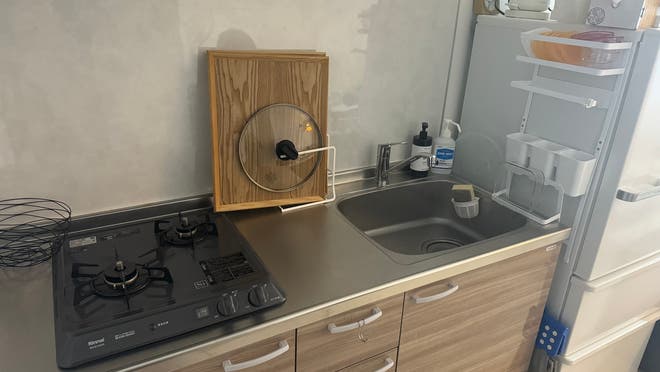 🐙新築/駅徒歩1分/梅田徒歩圏/70型TVで映画,ゲーム/鍋,タコパ/おしゃれ部屋🐙の写真11