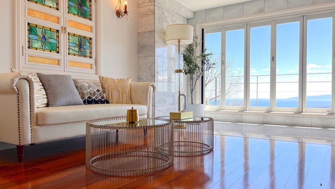 熱海の大豪邸!!屋外ジャグジーにバレルサウナ付スペースの写真13