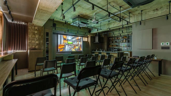 スペモ📣クリスマス🎄プロジェクター📽キッチン🍳歓送迎会🎊オフサイトMTG👨💻406_GrandAmi水道橋の写真4