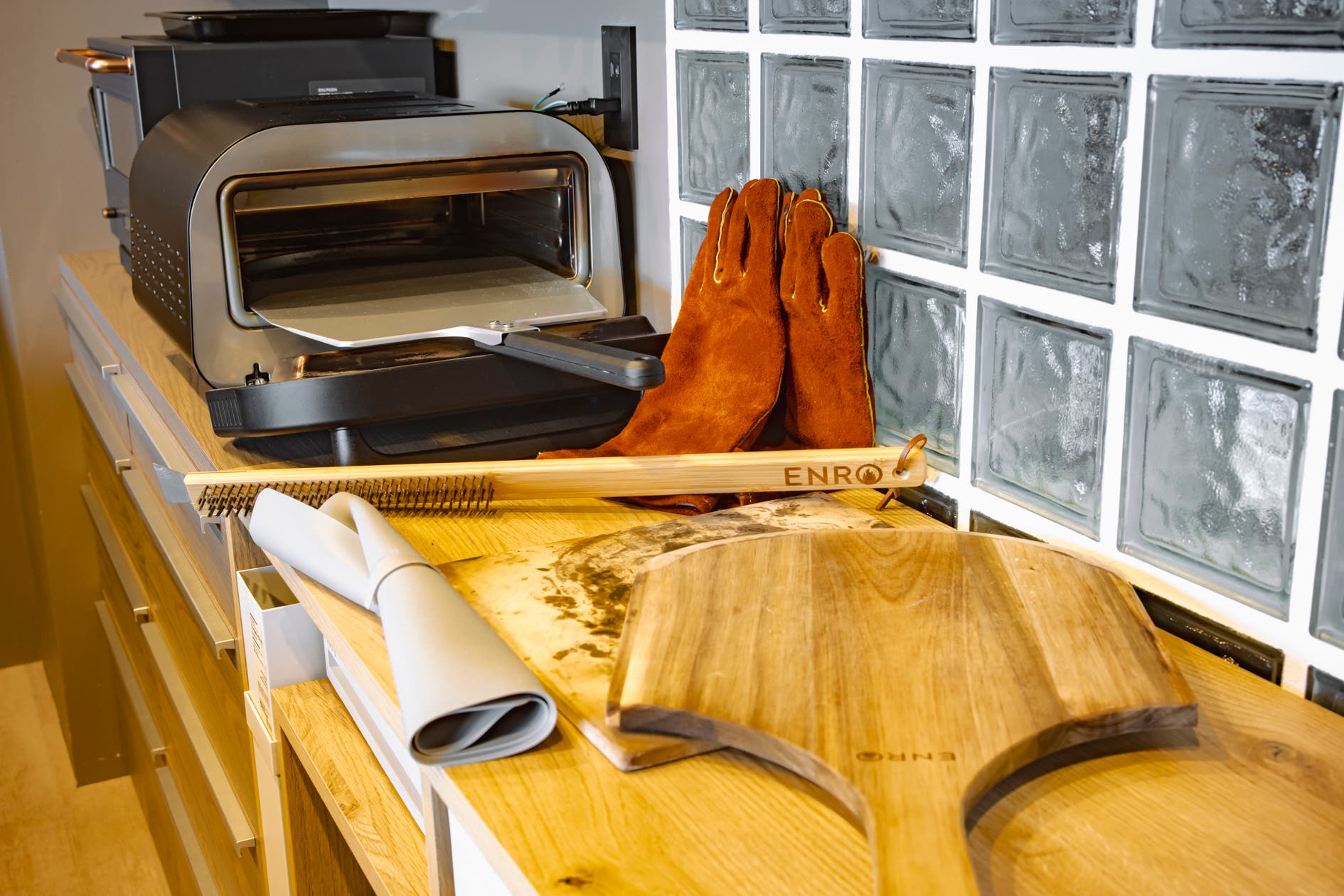 🍕ENRO電気式窯焼名人 ポータブル家電ピザ窯の画像2