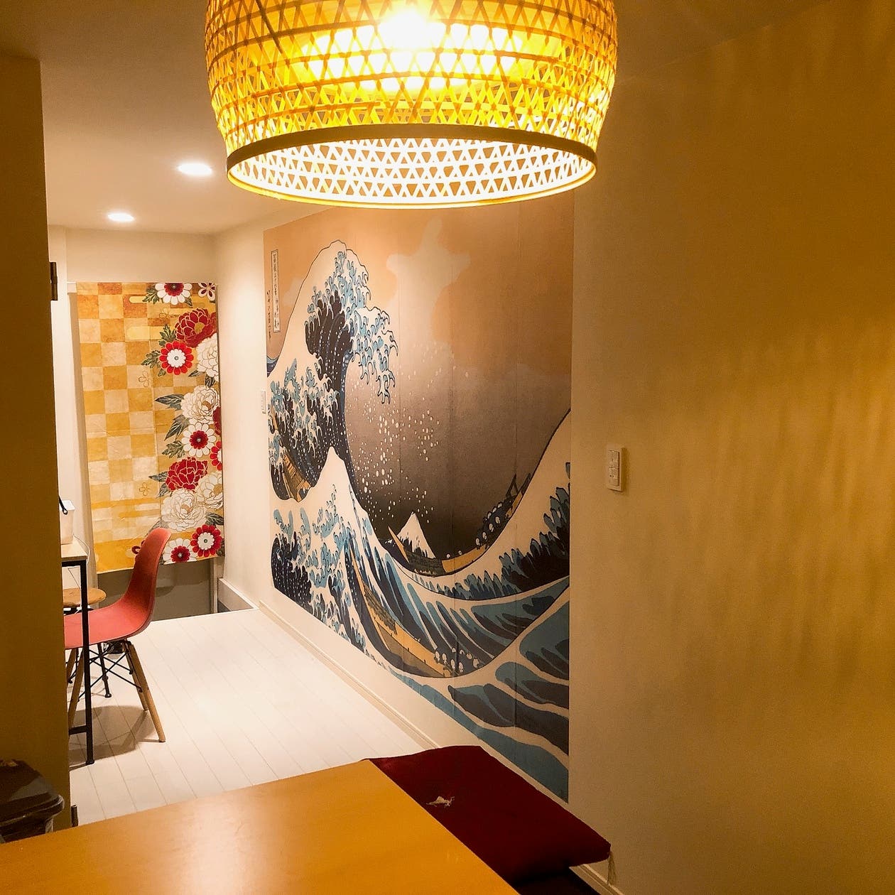 畳スペース有りお洒落な和モダンの写真26