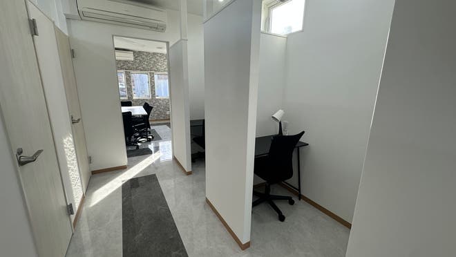 新小岩駅から徒歩4分 ドアなし4階半個室(F)イヤホンを使用してZoom会議、リモート会議もOK。の写真7