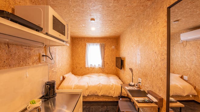 【トレーラーハウス】完全個室空間/シングルルーム wifi完備 テレワーク・自分時間に最適の写真2