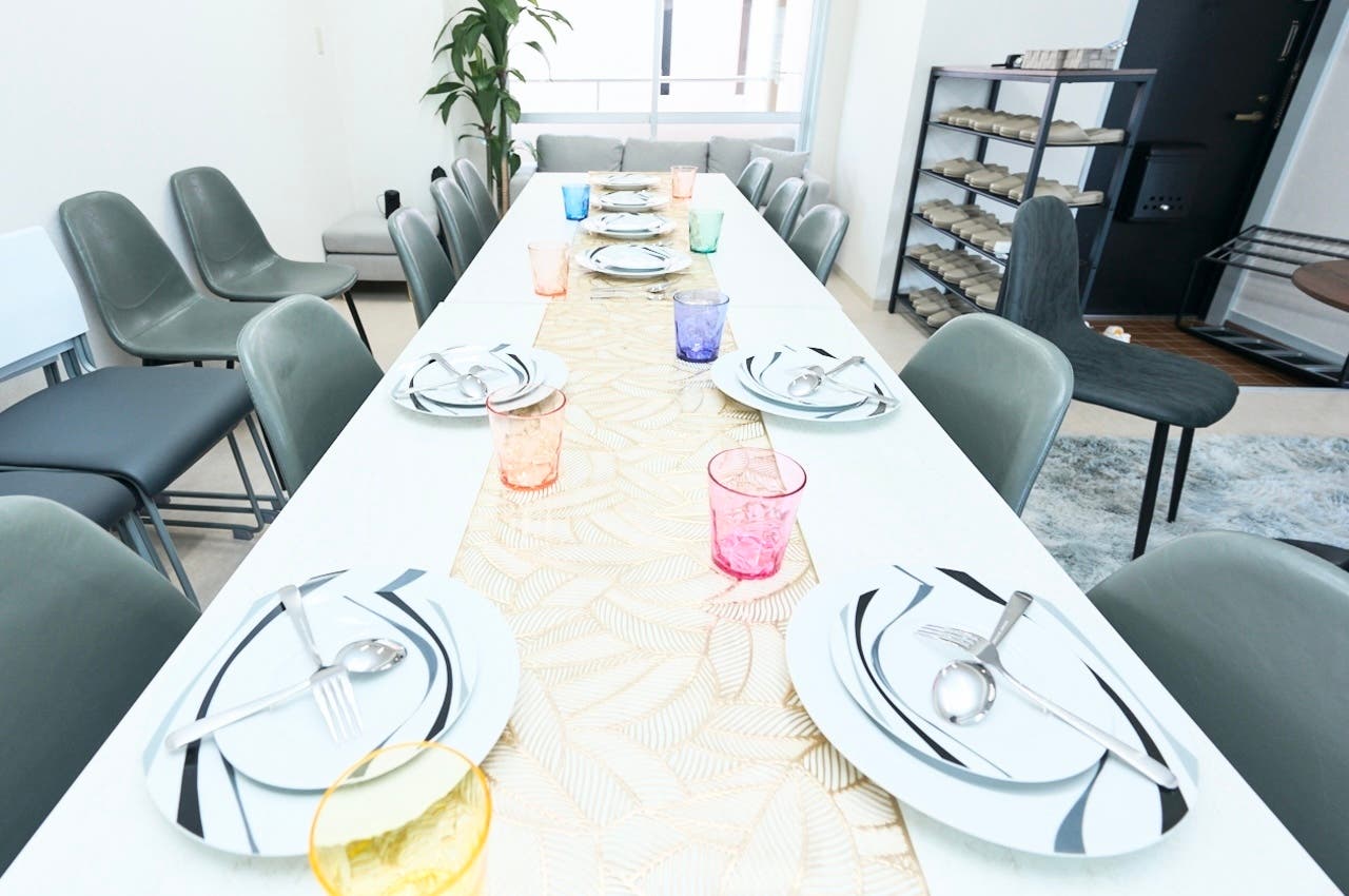 【駅徒歩6分　ゴミ捨て無料】✨30名着席🛋️120㌅スクリーン🏔️Wi-Fi🛜パーティ🎊女子会👗ママ会👶会議💻打ち上げ🍺の写真7