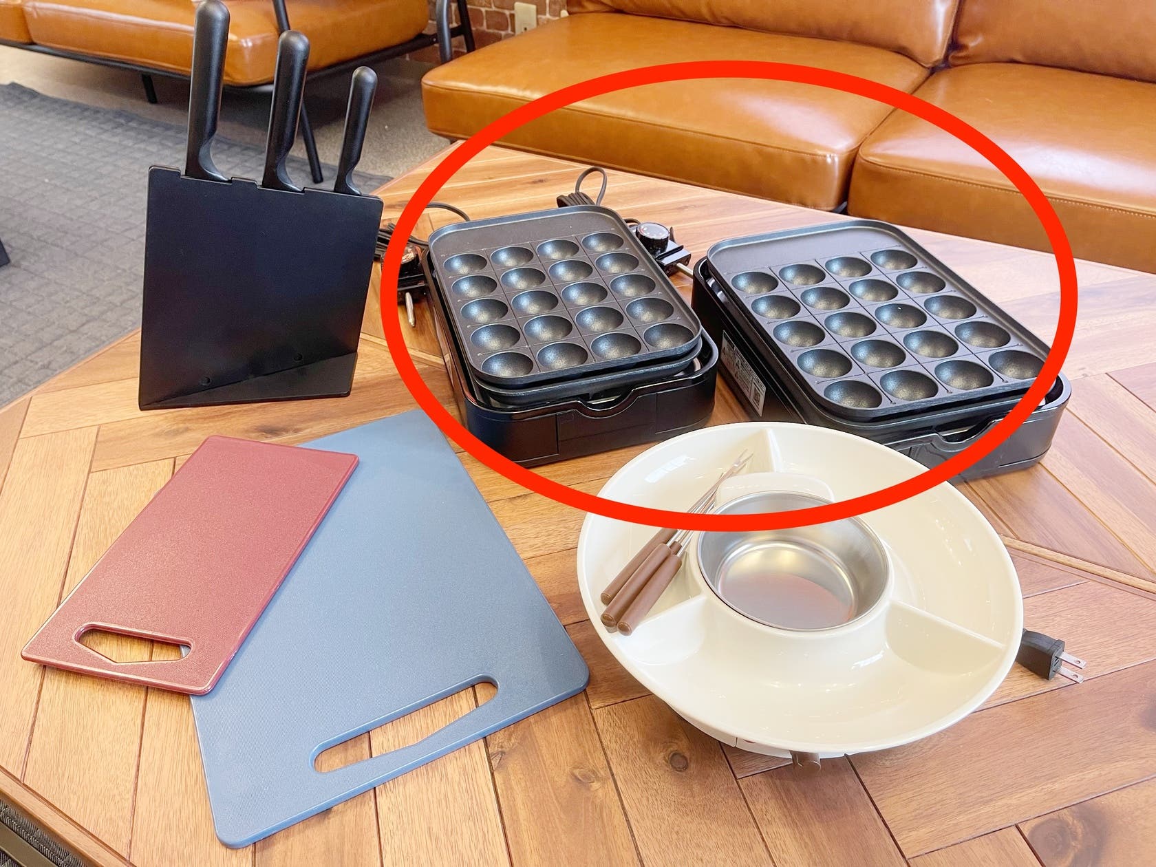 たこ焼き機🐙ポップコーンマシーン🍿フォンデュ鍋🎈パーティ調理器の画像3