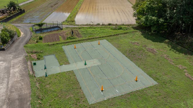 現在数少ない、ドローンの練習が自由にできるコースです!の写真3